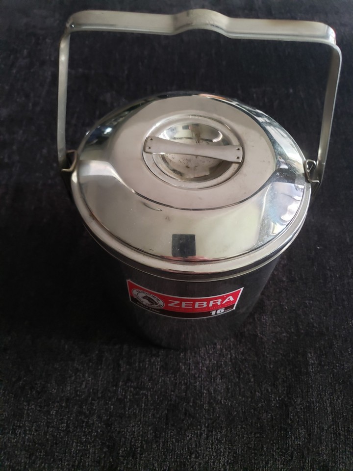 Zebra Billy Can Loop Handle Pot 16cm Stainless Steel Car Camping Kit | eBay