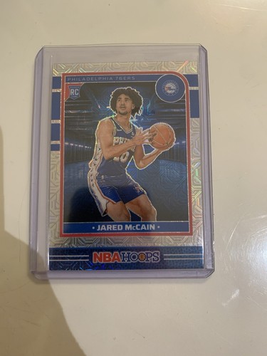 Jared McCain NBA Hoops 2025 Mojo Rookie Card numbered 01/25 | eBay