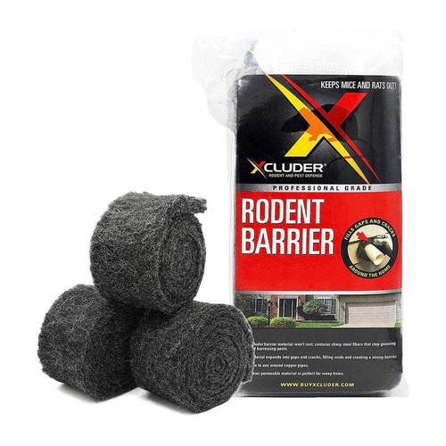 3 Rolls Of 4 X 5' Stainless Steel Wool Rodent Control Fill Fabric ...
