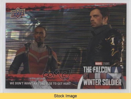 2022 Marvel Studios' The Falcon and Winter Soldier Red Sam Wilson #55 ...