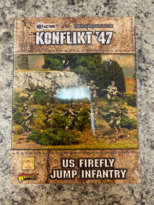 US Firefly Jump Infantry US Army Konflikt '47 Warlord Games Model New ...