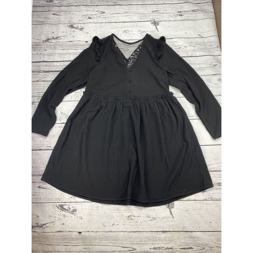 Black Babydoll Dress Small Andree by Unit Gothic Whimsigoth Wednesday ...