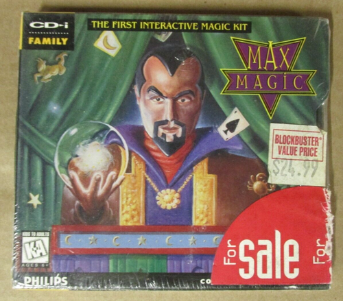Max Magic Philips CD-I Interactive Magic Kit SEALED [26D] 731069011323 ...