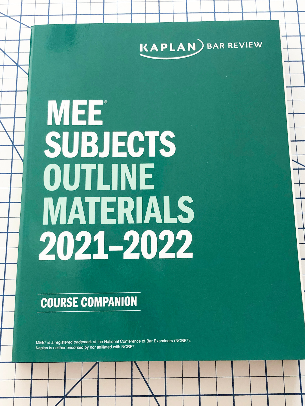 2021 - 2022 Kaplan Bar Exam Review UBE 4 Book Set - MEE MBE Outlines ...