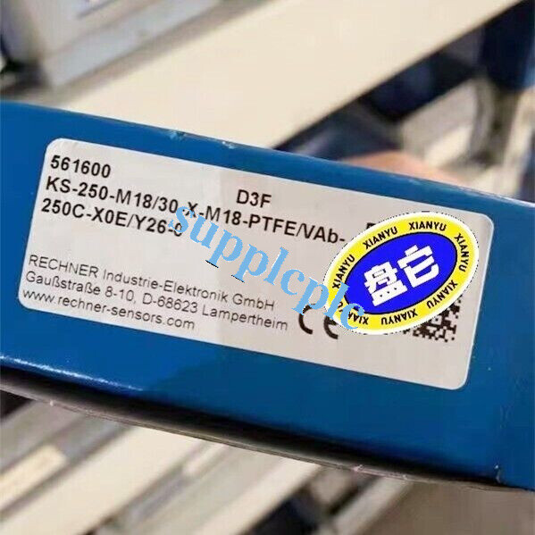 RECHNER proximity switch 561600 KS-250-M18/30-X-M18-PTFE/VAb-250C-XOE ...