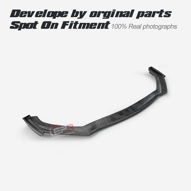For Infiniti Q60 CV37 17 Onwards V Type Carbon Fiber Front Lip Splitter ...