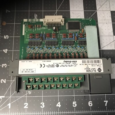 Allen Bradley 1746-OB16 SLC 500 Output Module Memory Ethernet (LA44W ...