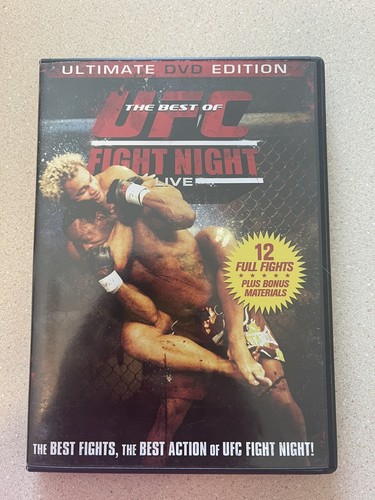 UFC The Best of Fight Night Live DVD MMA TV show martial arts Ultimate ...