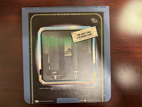 *Rare* RCA CED Videodisc "One-Night Stand: A Keyboard Event" | eBay