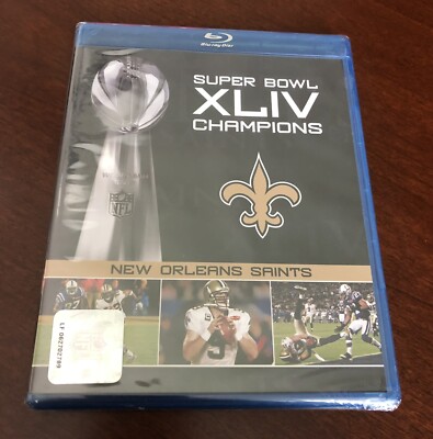 NFL Films Super Bowl XLIV Champions - New Orleans Saints (Blu-ray Disc ...