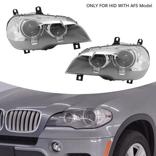 Adaptive For 2011-2013?BMW X5 Xenon/HID Headlights Headlamps AFS Left ...