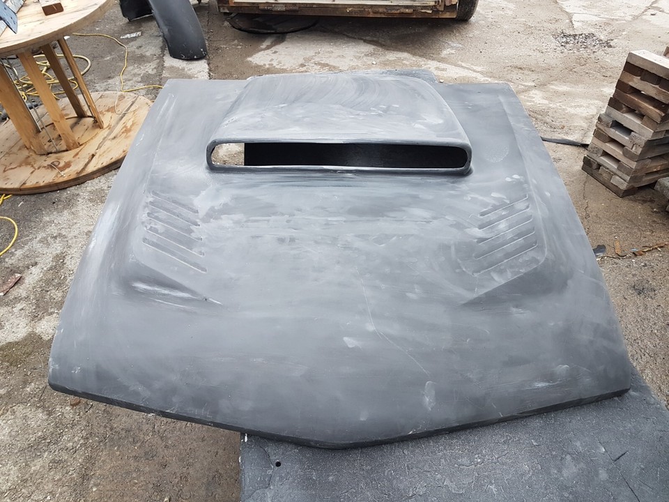 68 69 AMC AMX Javelin Showcars Pin On Hood with Stage 2 6 pack scoop | eBay