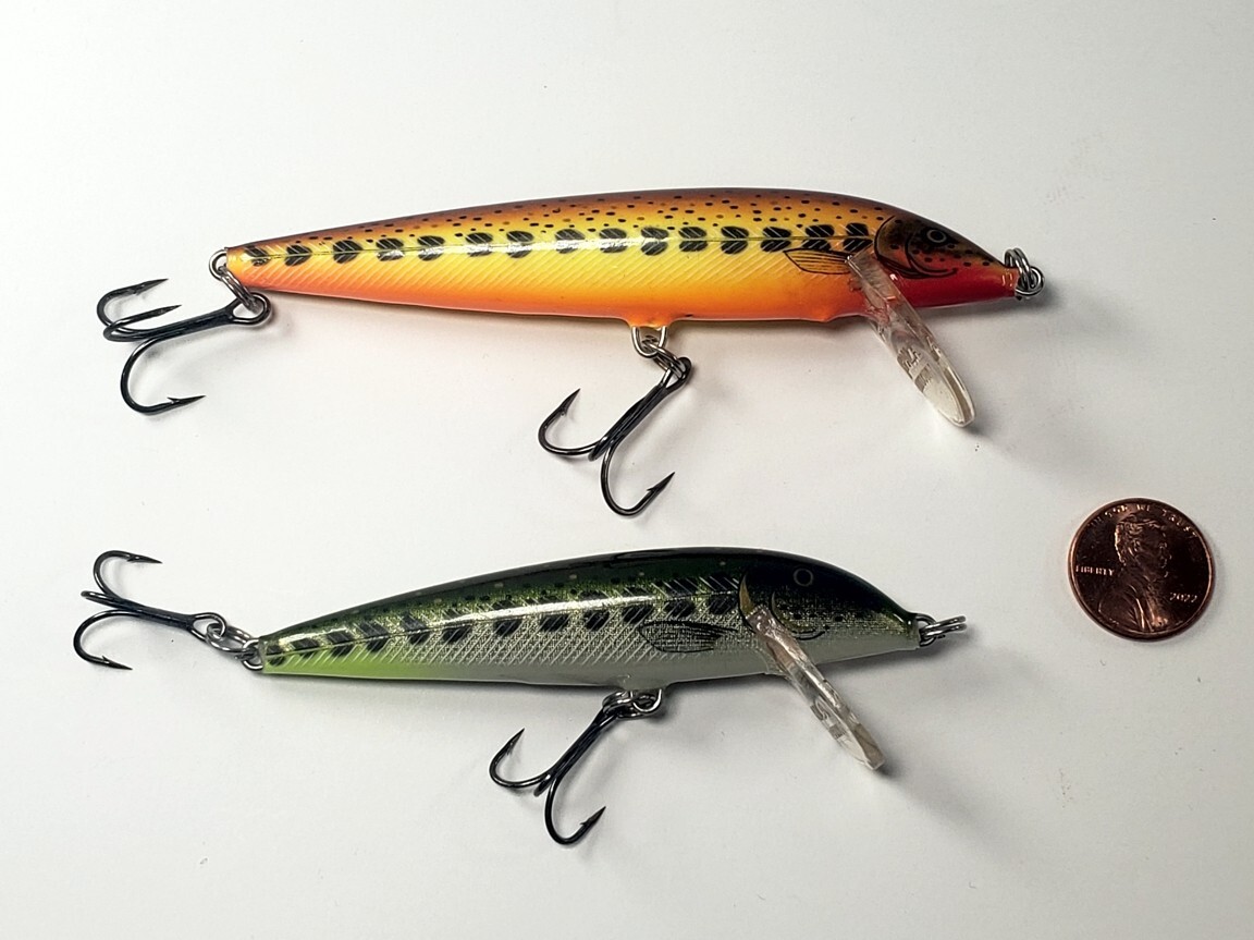 Lot of 2 - Rapala Countdown Lures: (1) - CD11 [4⅜"] and (1) - CD9 [3½"] | eBay