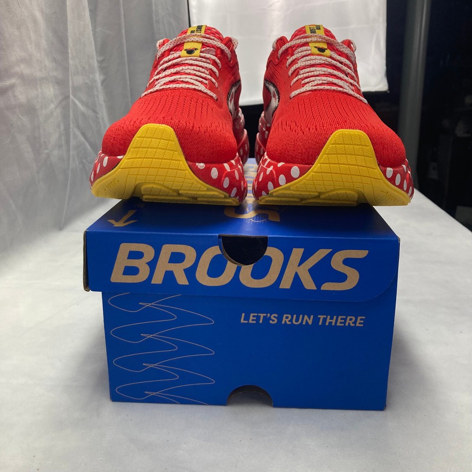 Brooks x runDisney Ghost Max 2 Minnie Mouse Running Shoes Sneakers M 10 ...