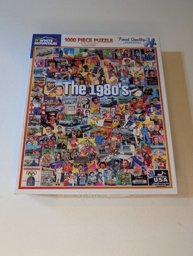 White Mountain The 1980s 1000 Piece Puzzle by James Mellett – All ...