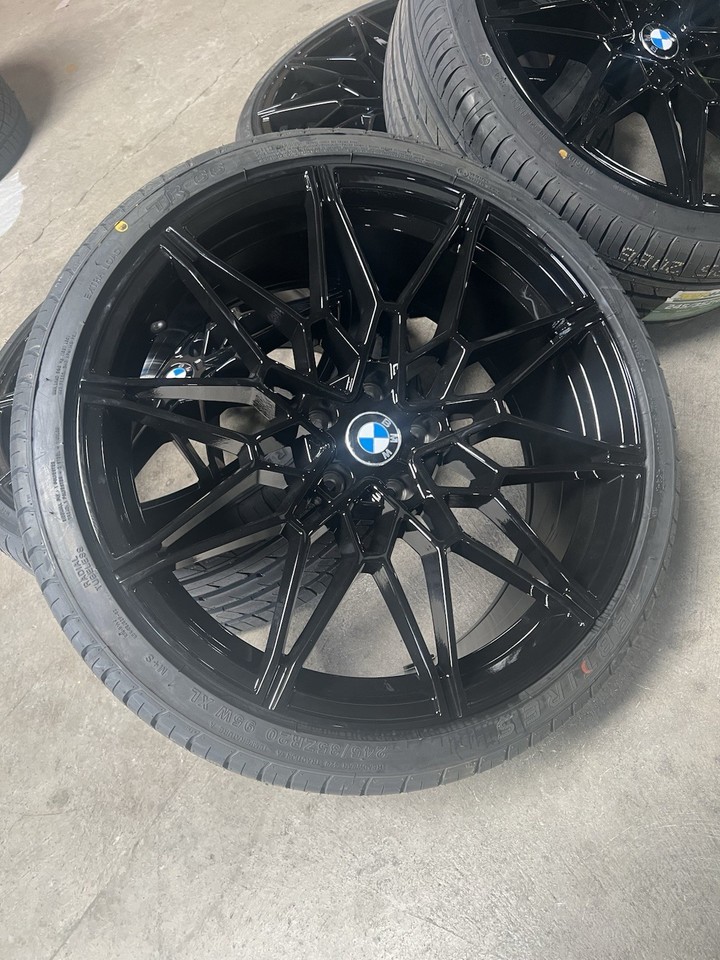 20x8.5 20x9.5 BMW M8 GRAN COUPE WHEELS RIMS TIRES 840I M850I 5x112 ...