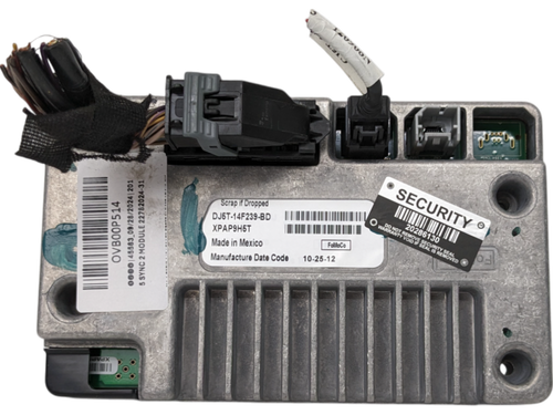 FORD LINCOLN APIM SYNC 2 MYTOUCH MODULE OEM GPS W/O NAVI VIN PROGRAMMED ...