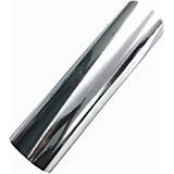 Self-Adhesive Chrome Silver Vinyl Wrap Sticker Decal Film Sheet 15inch ...