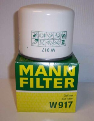 MANN Oil Filter Engine W917 Volvo W 917 Made in Germany LOT/4 *NEW IN ...