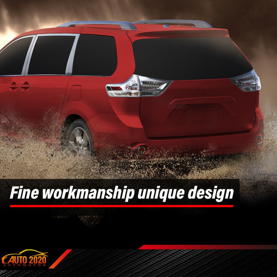 Bumper Reflector Rear Fit For 2011-2020 Toyota Sienna Driver OR ...