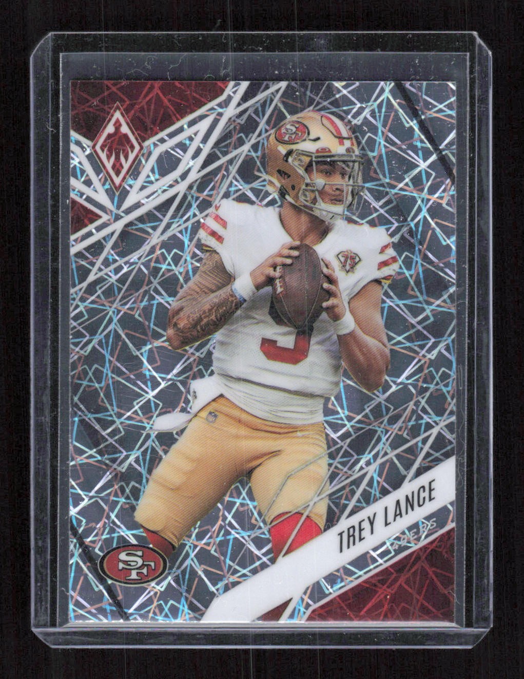 2022 Panini Phoenix #56 Trey Lance Lazer Parallel | eBay