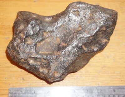 HUGE, RARE 6335g THUMB-PRINTED URUACU IRON METEORITE FROM BRAZIL! LOW ...