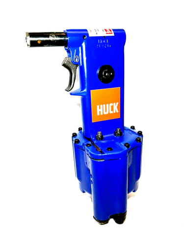 Huck 352 Rivet Gun 3/16 Gage Built New Magnagrip Nose Piece Riveter ...
