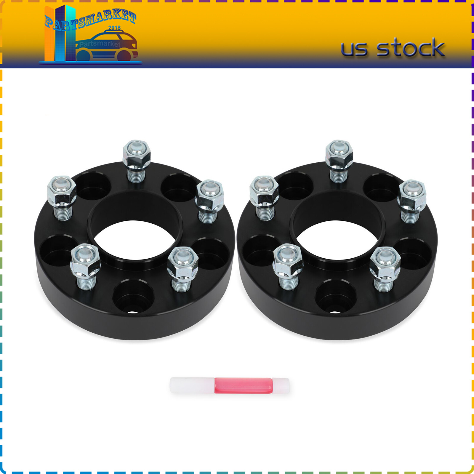 2X 1.25" 5x115 Wheel Spacers 14x1.5 For 2006-2022 Dodge Charger ...