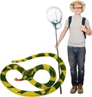 8ft Long Reusable INFLATABLE SNAKE Australian Jungle Animal Beach Party ...