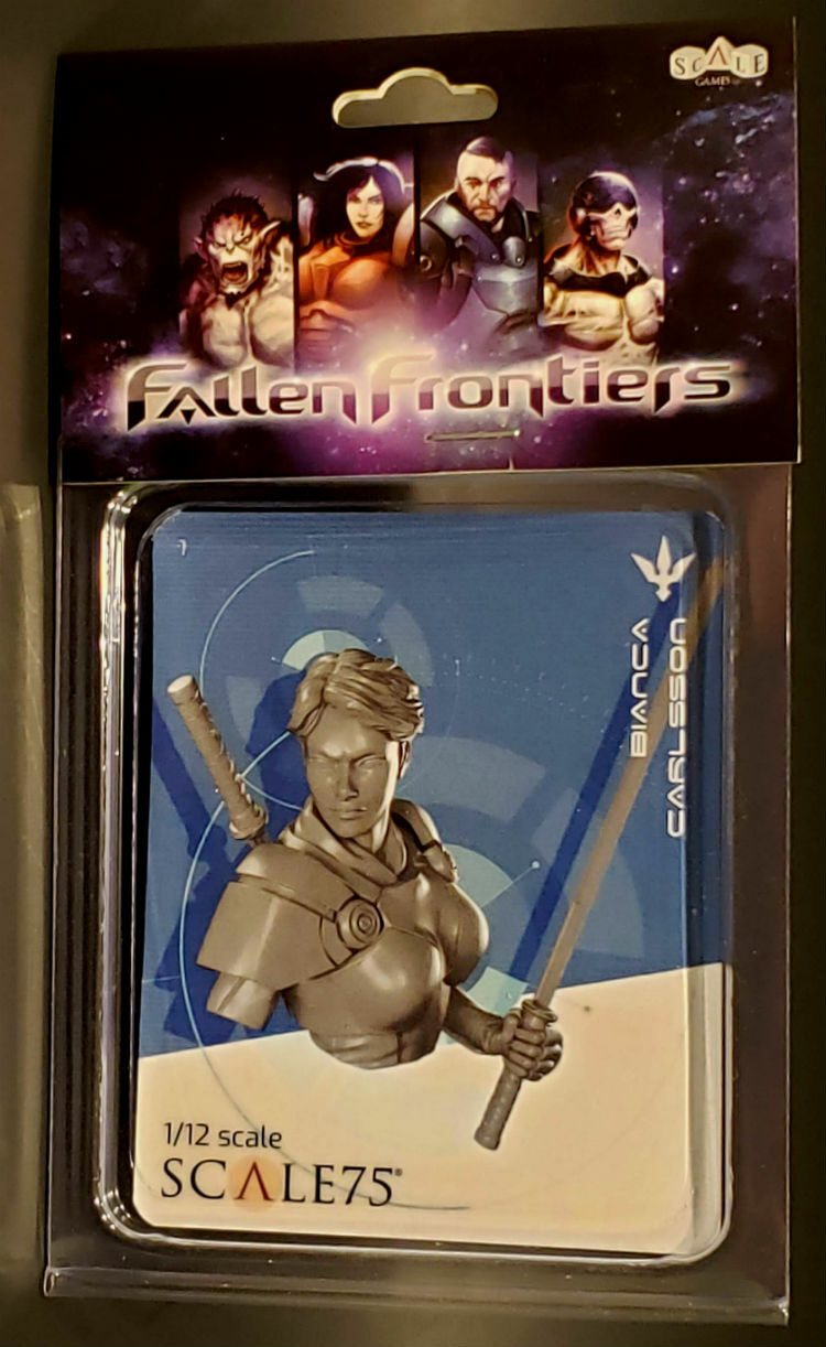 Scale 75 Fallen Frontiers Bianca Carlsson Resin Bust 1/12 scale NEW | eBay