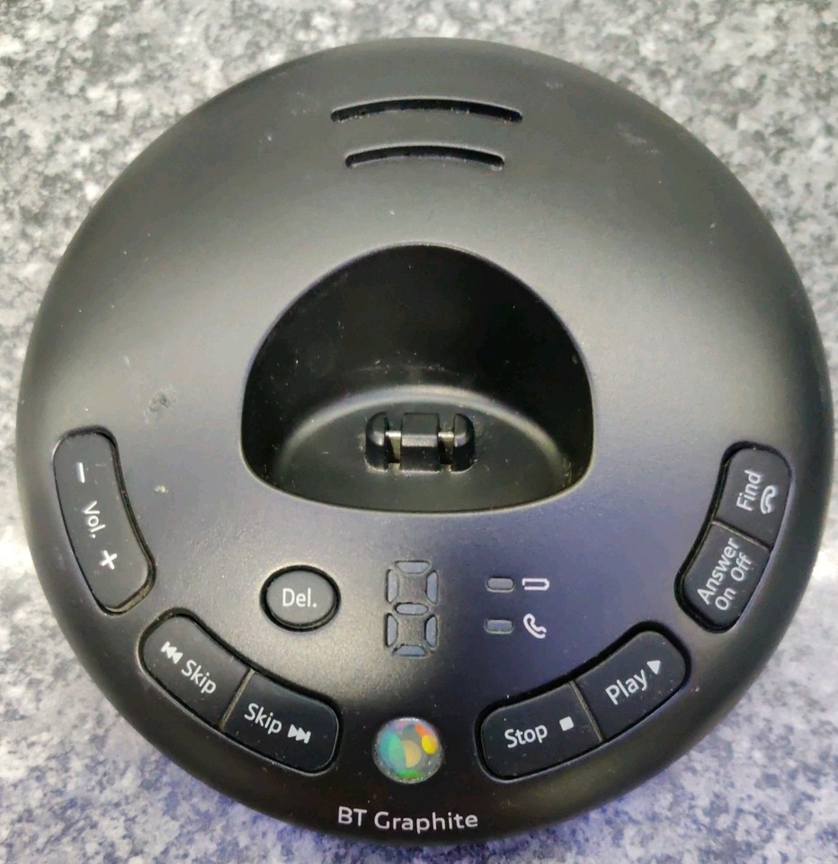 BT Graphite 2500 Digital Cordless Handset Answering Machine 2 Pack ...
