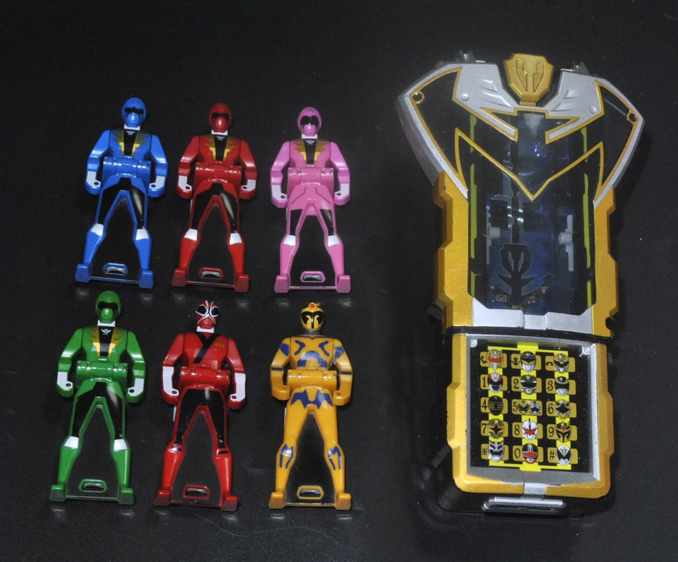 Power Rangers GOKAIGER Super Megaforce DX Gokai Cellular Morpher w/ 6p ...