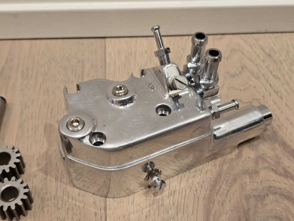 Harley-Davidson Shovelhead Chrome Oil Pump | eBay