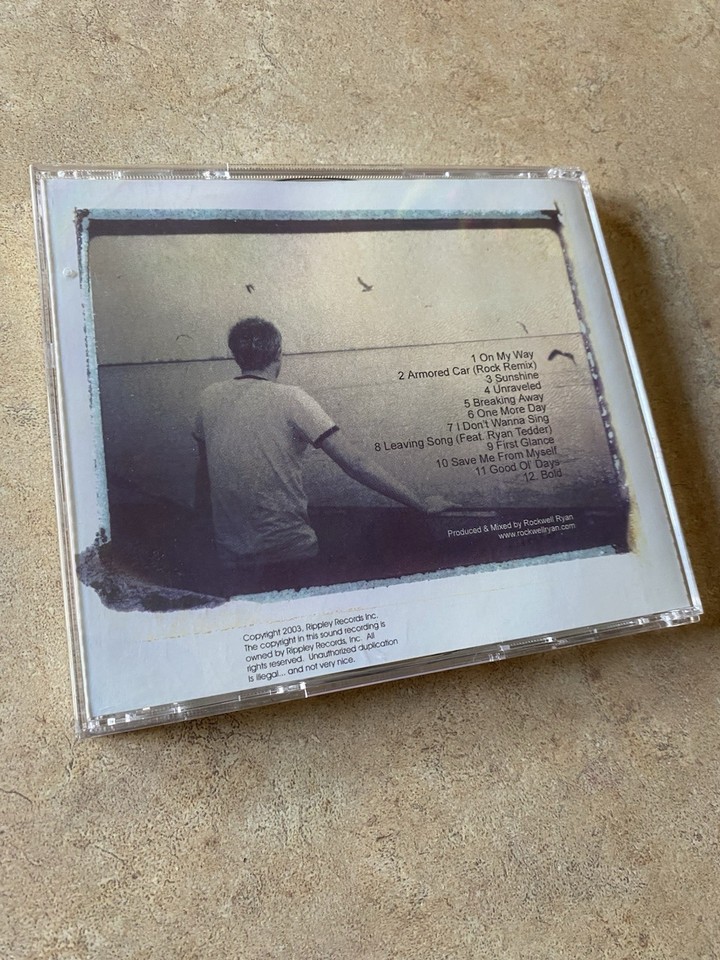 2003 Rockwell Ryan/Stephen Speaks “One More Day” 2x CD RYAN TEDDER ...