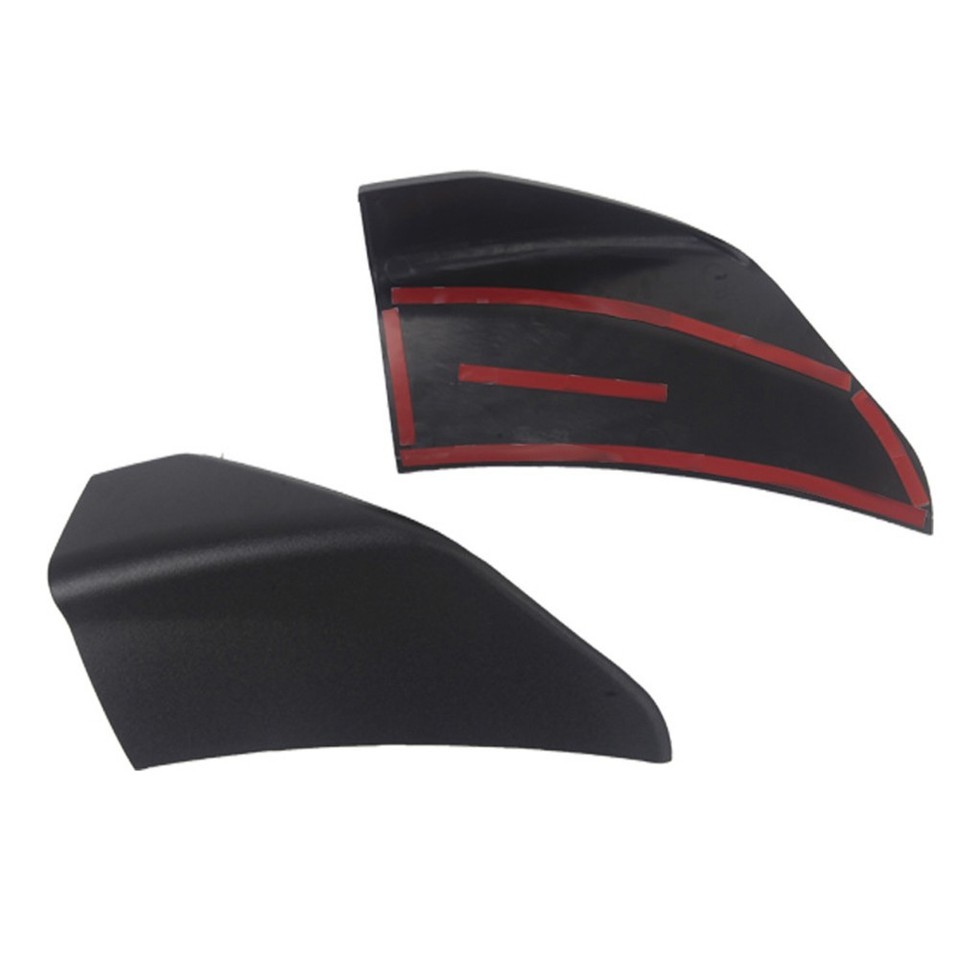 Spoiler Winglet Winglet ABS Black Car Accessories Front Bumper Corner ...