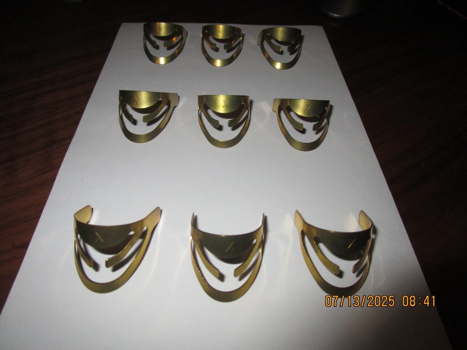 Extremely Rare Lot of 9 XL Alaska Pik Brass Finger Pick Guitar Picks | eBay