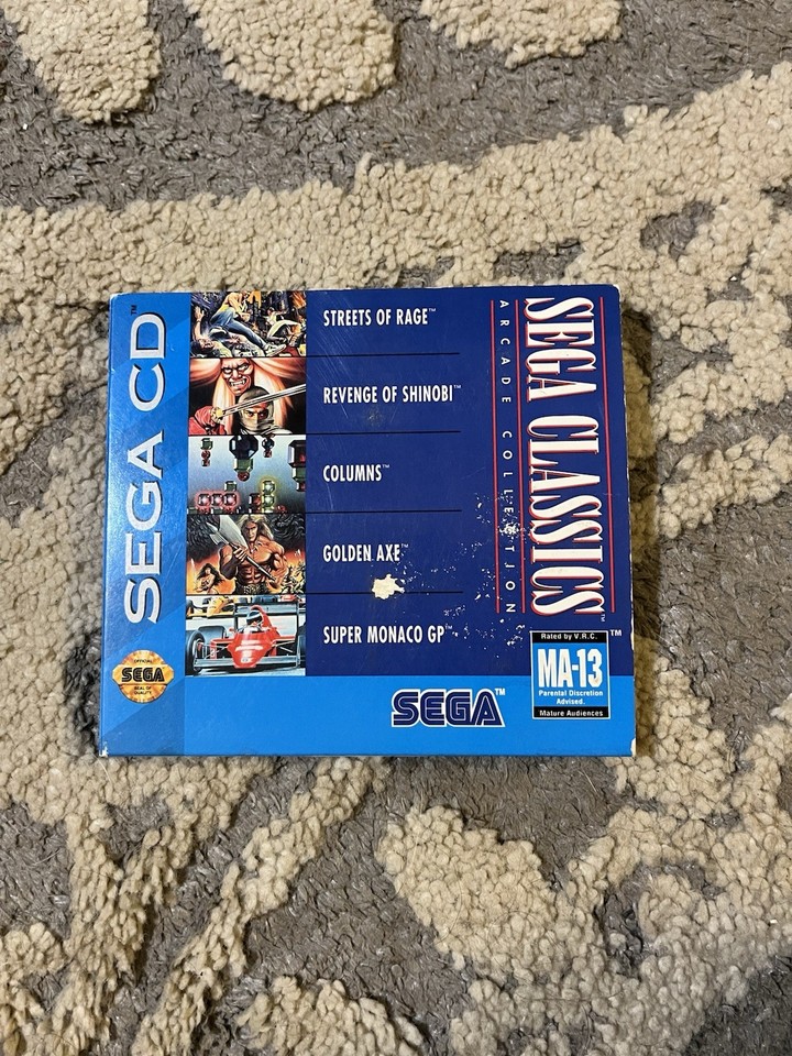 Sega Genesis CDX Console- CIB, 2 Controllers. Pack In CDs, 4 Extra ...