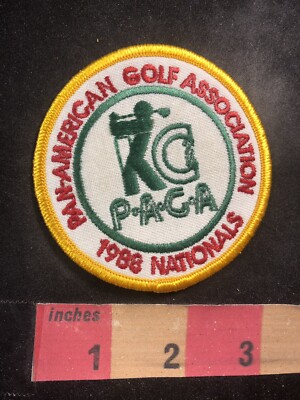 Pan-American Golf Association KC PAGA 1988 Nationals Patch O94S | eBay