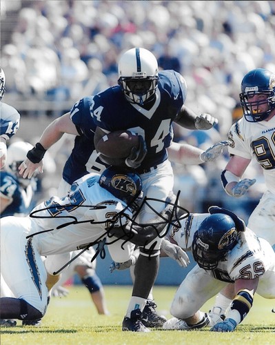 Tony Hunt Framed AUTO Signed Autographed 8x10 Photo Penn State Great ...