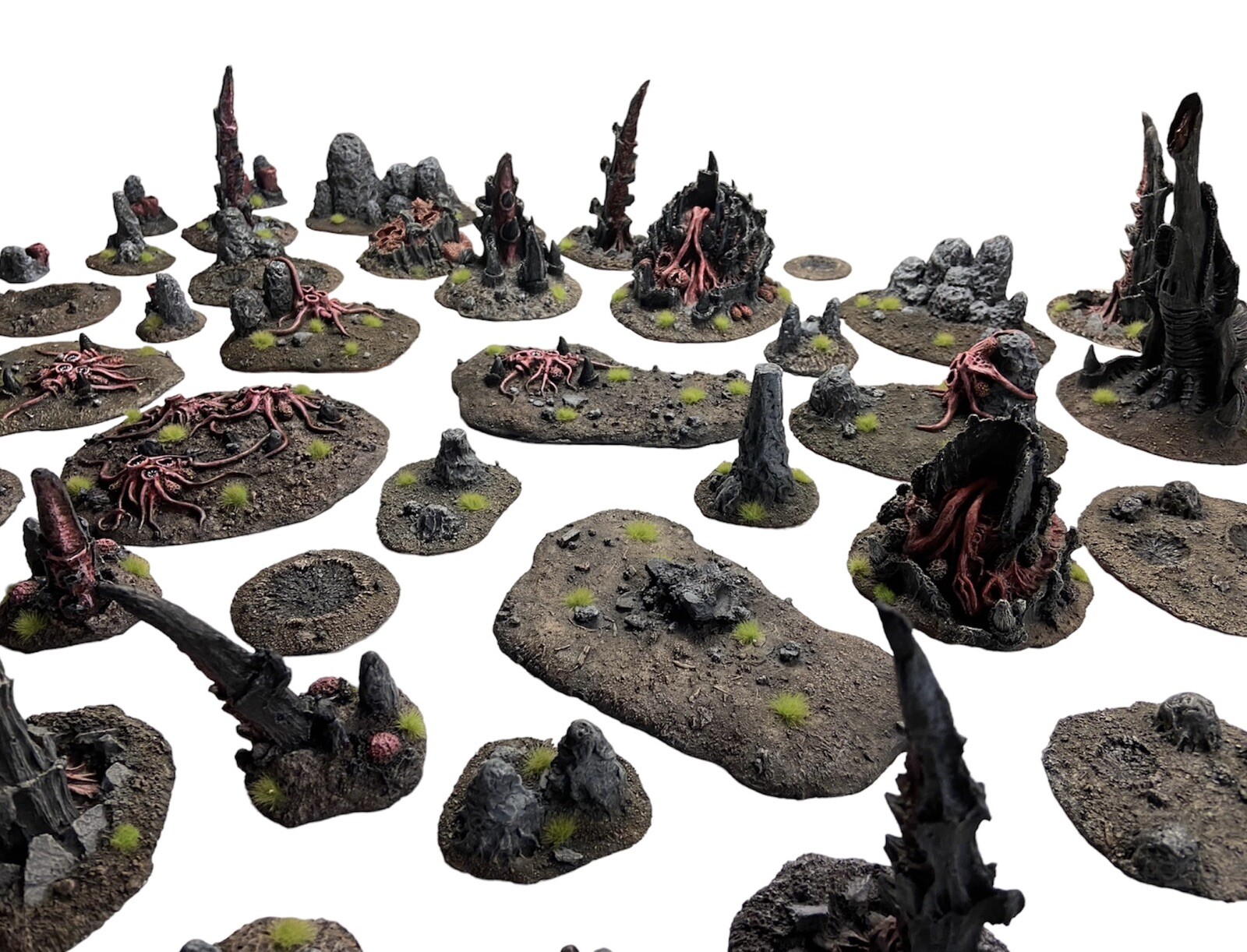 Large Tyranid Army/ Battlefield Terrain Painted Set Custom | eBay
