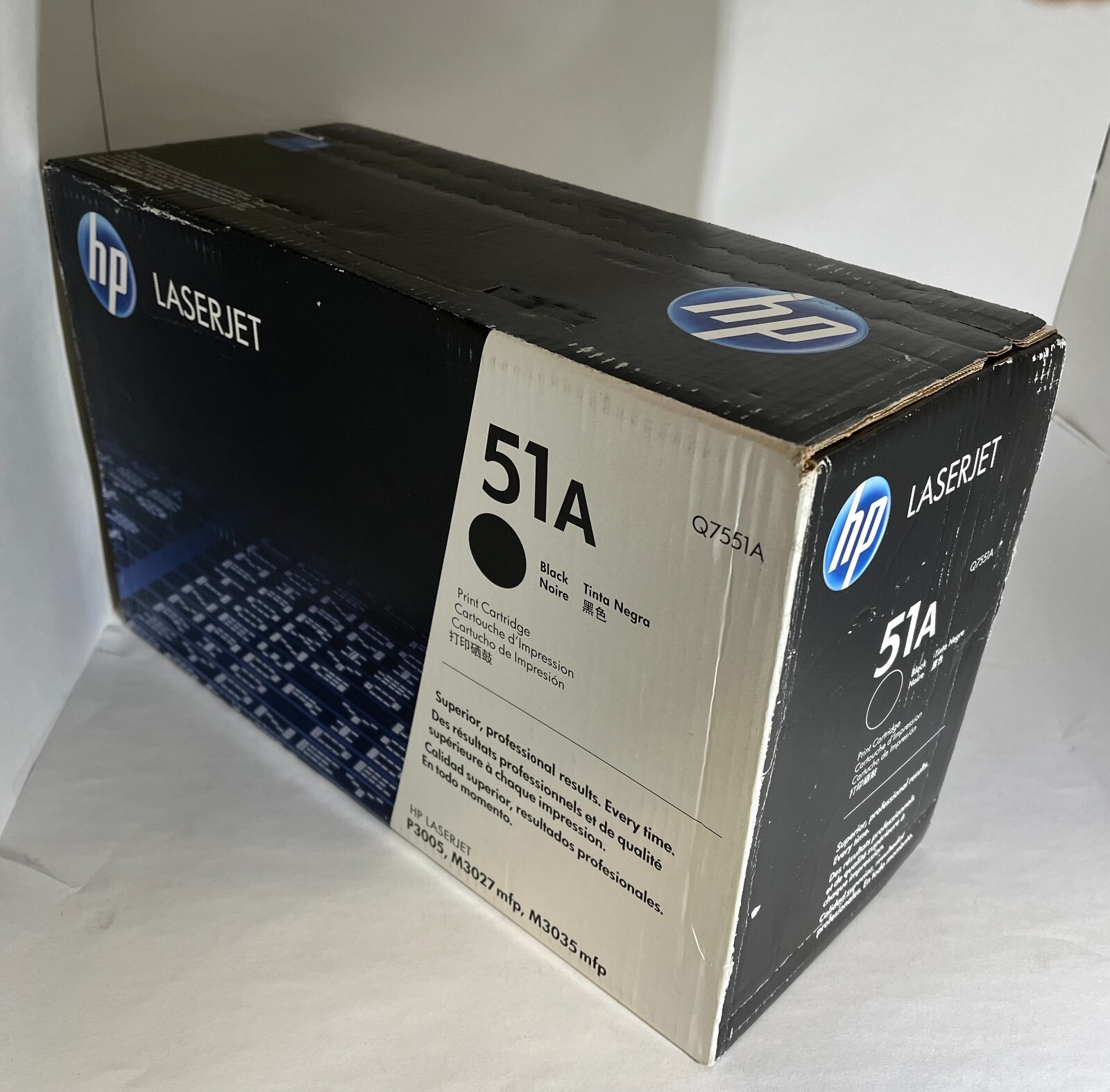 HP Q7551A 51A Black Cartridge For HP P3005 Genuine New OEM Sealed Box ...