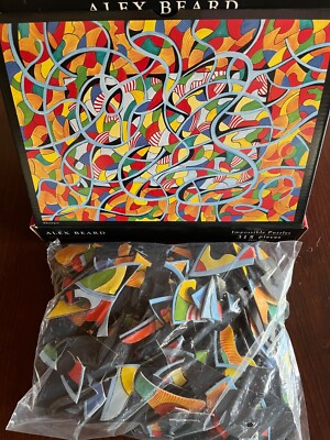 Alex Beard Impossible Puzzles “Abstract” ~ 315 piece Jigsaw Puzzle ...