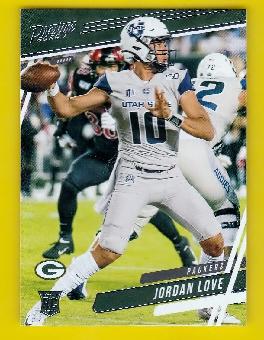 2020 Prestige 261 Jordan Love RC Packers QB Rookie Card | eBay