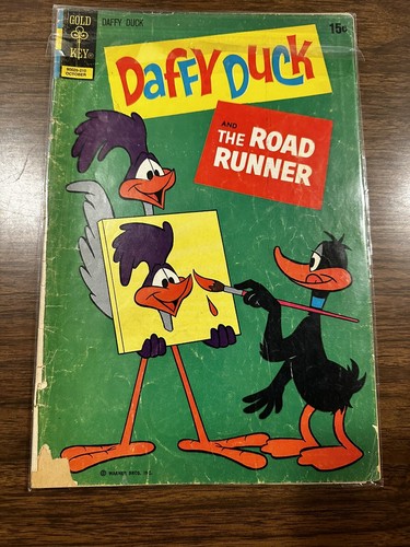 1972 Gold Key Comics Daffy Duck #78 Road Runner Be a Kid Again Read a ...