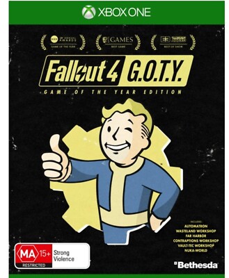 Fallout 4 Game of the Year Edition for Xbox One | eBay UK