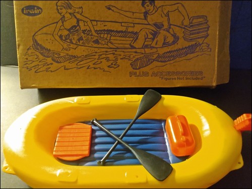 Vintage GI Joe 1960s Irwin Action Figure Life Raft Boat FIGURES NOT ...