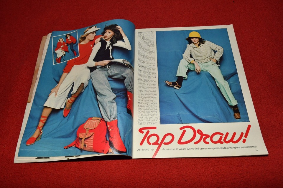 Vintage Look Now Magazine April 1977 Fashion, Status Quo, Kiki Dee ...