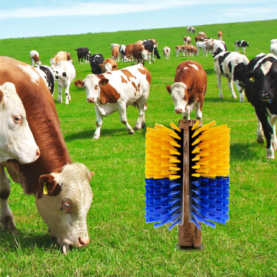 Spazzola per Tiragraffi per Bestiame Spazzola Di Grattare per Cavalli ...