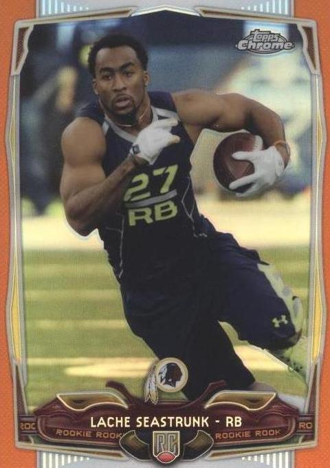 2014 Topps Chrome - Lache Seastrunk #179 Orange Refractor (RC) for sale ...