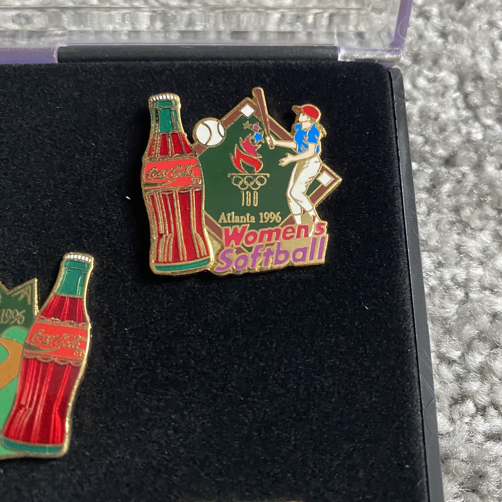 Atlanta 1996 Olympics Women’s Pin Set By Coca-Cola Vintage Collectible ...